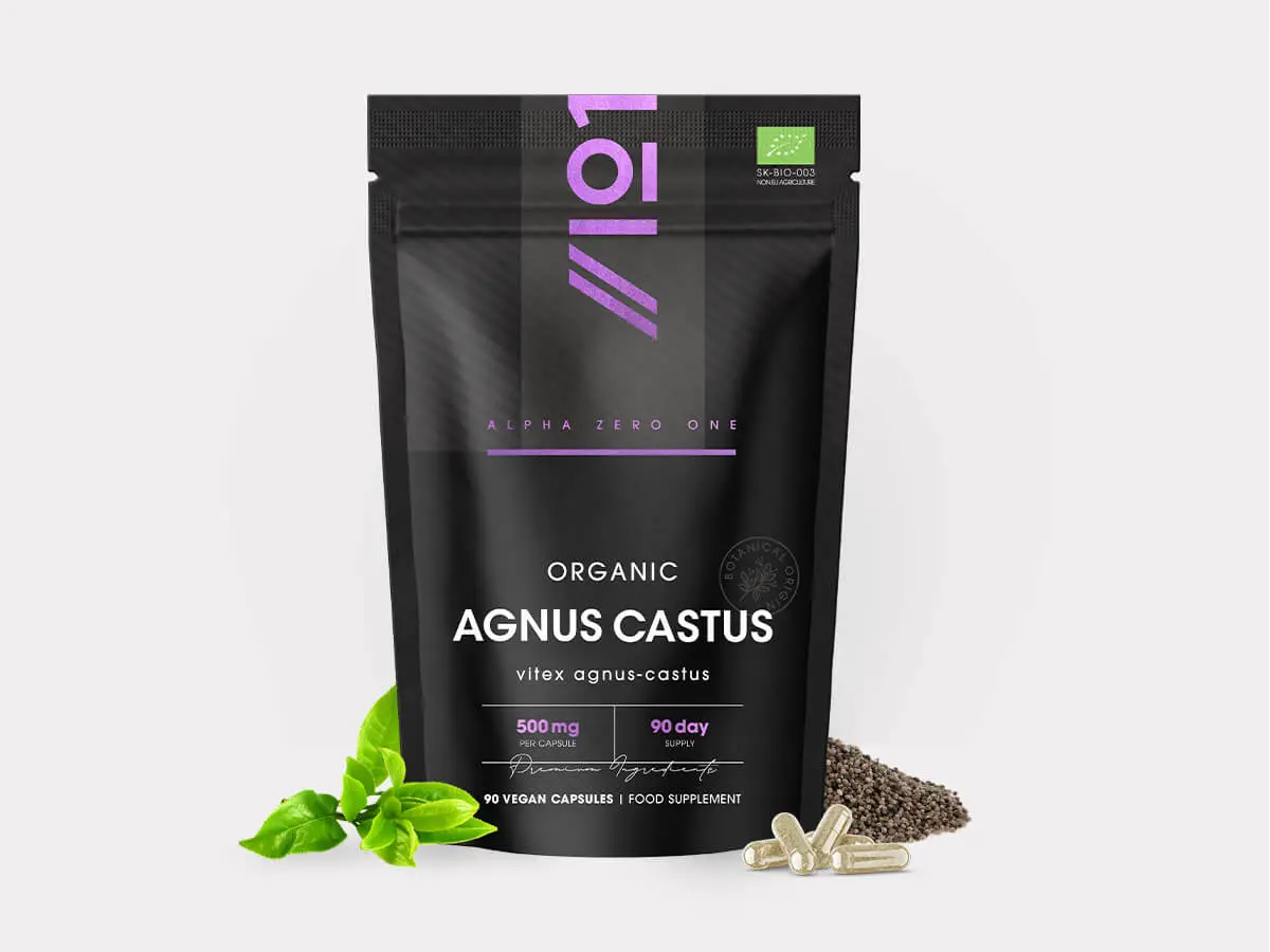 Agnus Castus Capsules for PMS & Hormonal Balance! - Alpha01