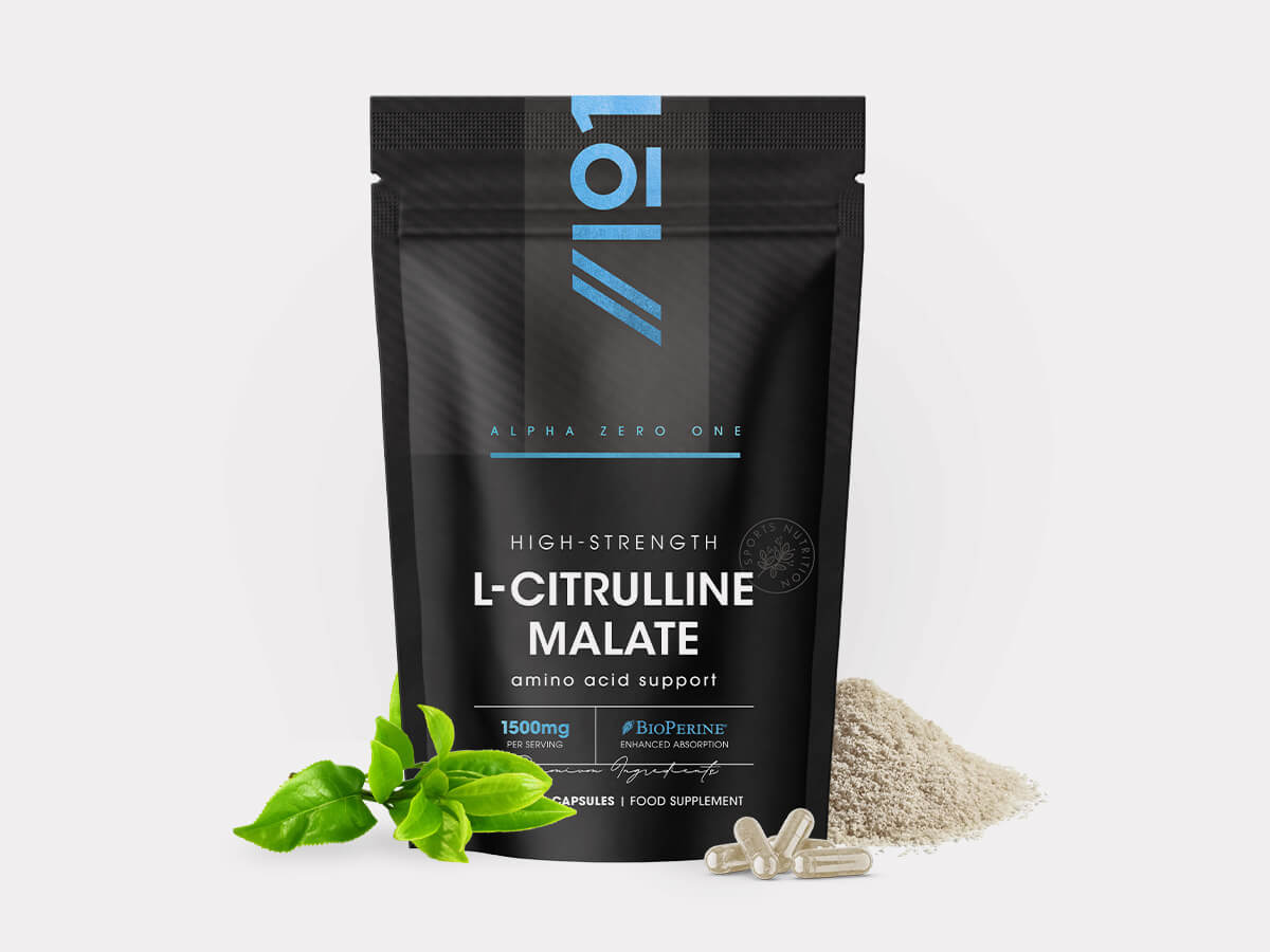 L-Citrulline Malate 1500mg - 90 Capsules - Alpha01