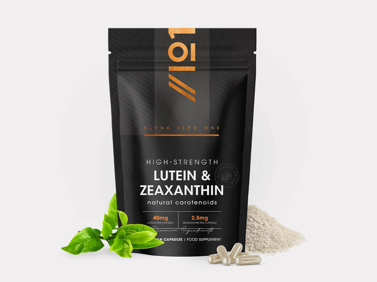 Lutein & Zeaxanthin 40mg - 90 Capsules - Alpha01