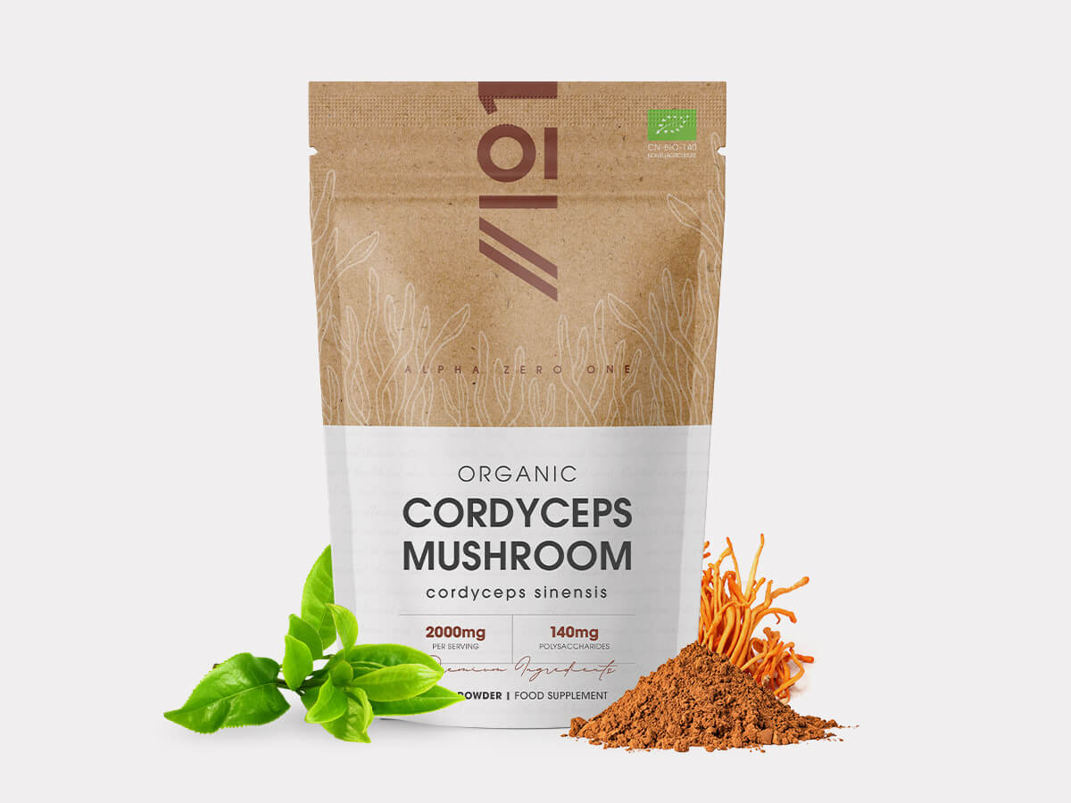 Organic Cordyceps - 100g Powder - Alpha01