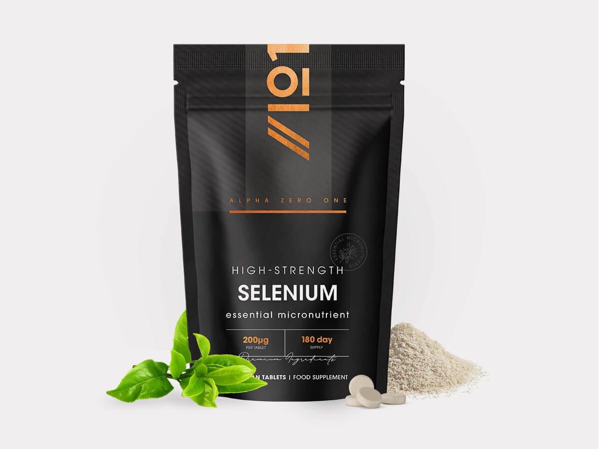 Selenium Tablets 200mcg - 180 Tablets - Alpha01