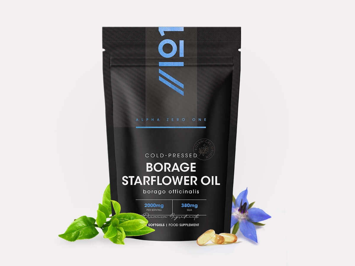 Starflower Borage 2000mg - 90 Softgels - Alpha01
